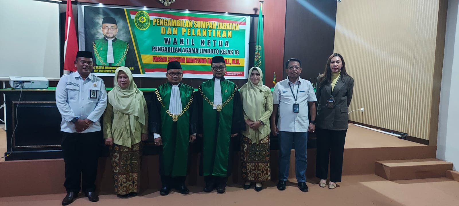 Datangnya WKPA Limboto Kelas IB yang Baru: Acara Pelantikan ...
